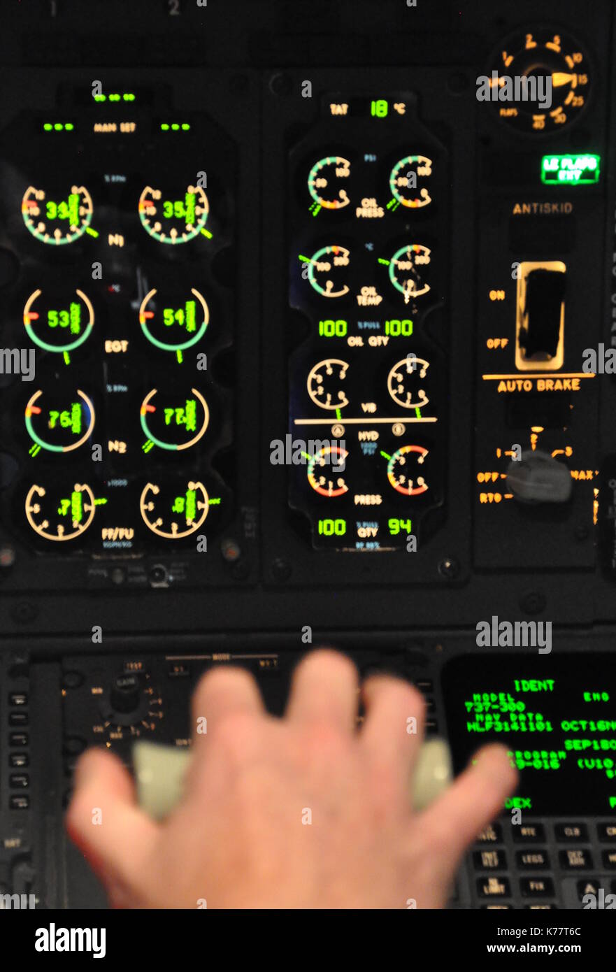 Boeing flight simulator hi-res stock photography and images - Alamy