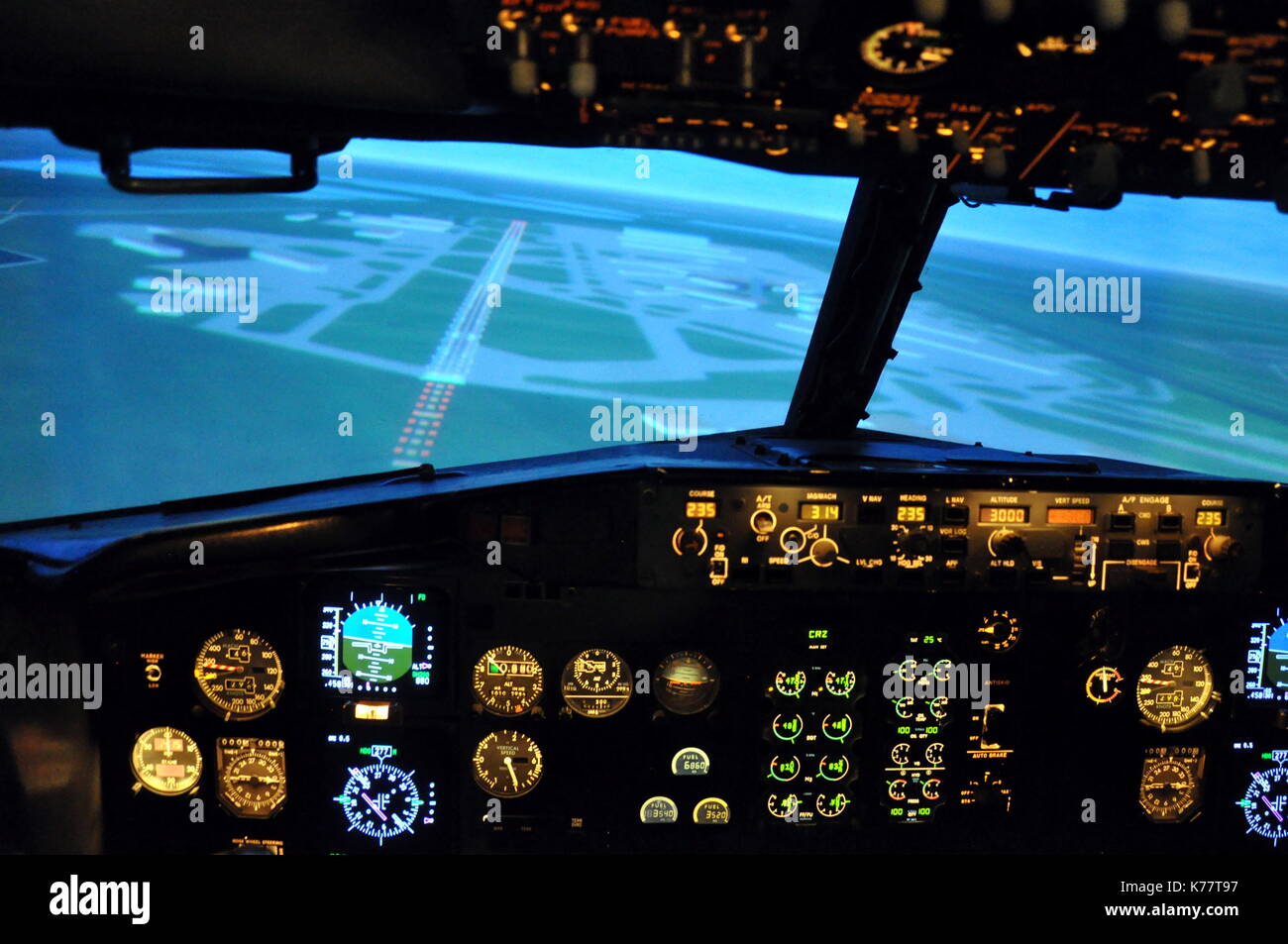 Flight Simulator Synthetic Training Device Stock Photo - Alamy