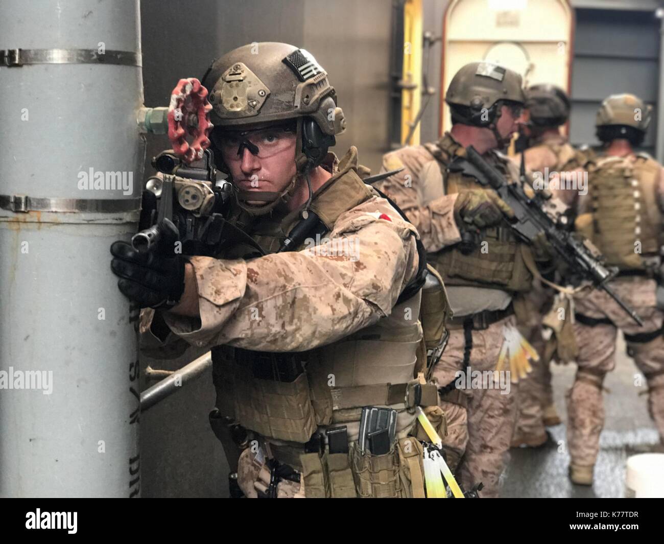 15th Marine Expeditionary Unit’s Maritime Raid Force Stock Photo - Alamy