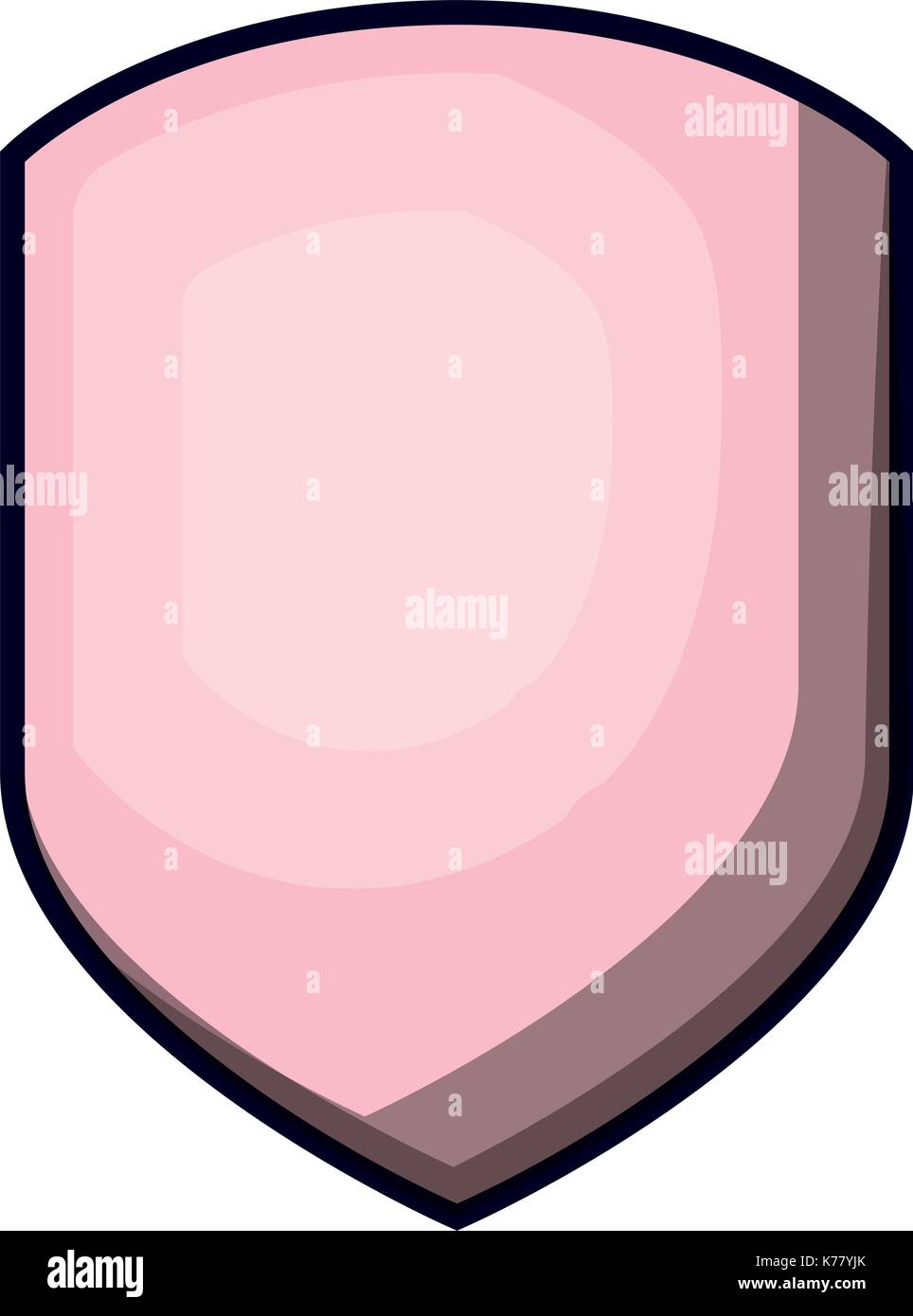 emblem in pink color with brightness Stock Vector Image & Art - Alamy