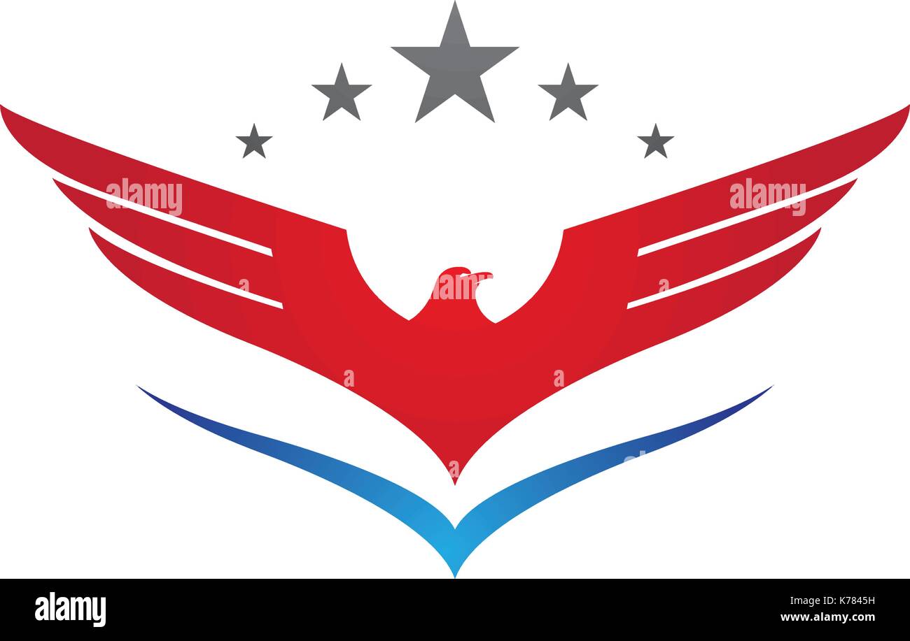 falcon eagle icon Template design illustration Stock Vector Image & Art ...