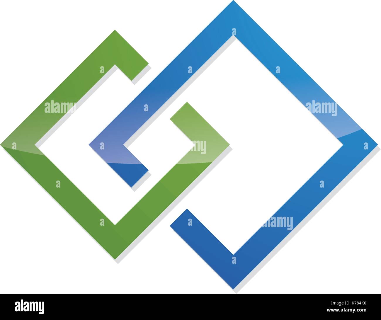 Business corporate abstract unity vector logo design template Stock ...