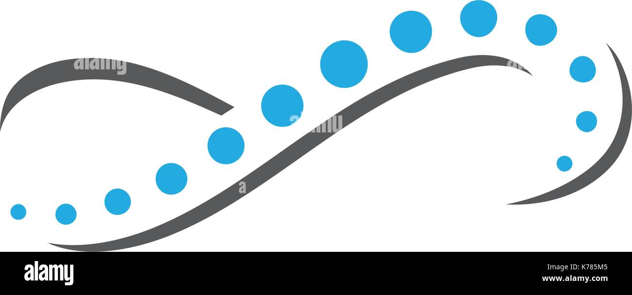 infinity Spine diagnostics symbol design Stock Vector Image & Art - Alamy