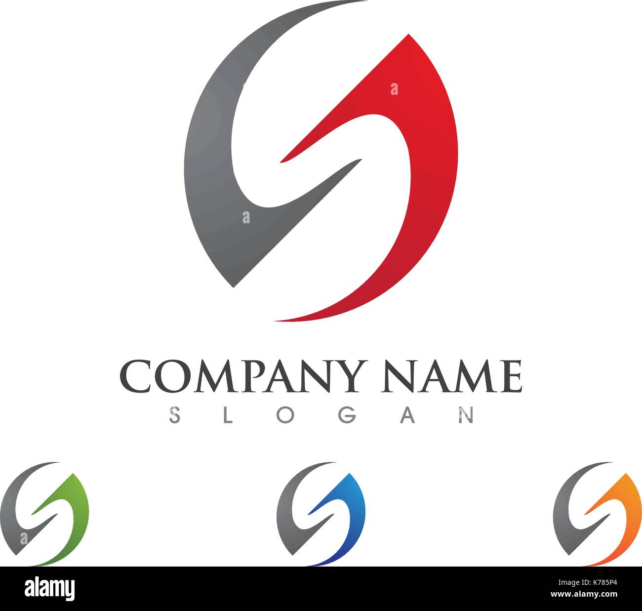 Business corporate S letter logo design vector Stock Vector Image & Art ...