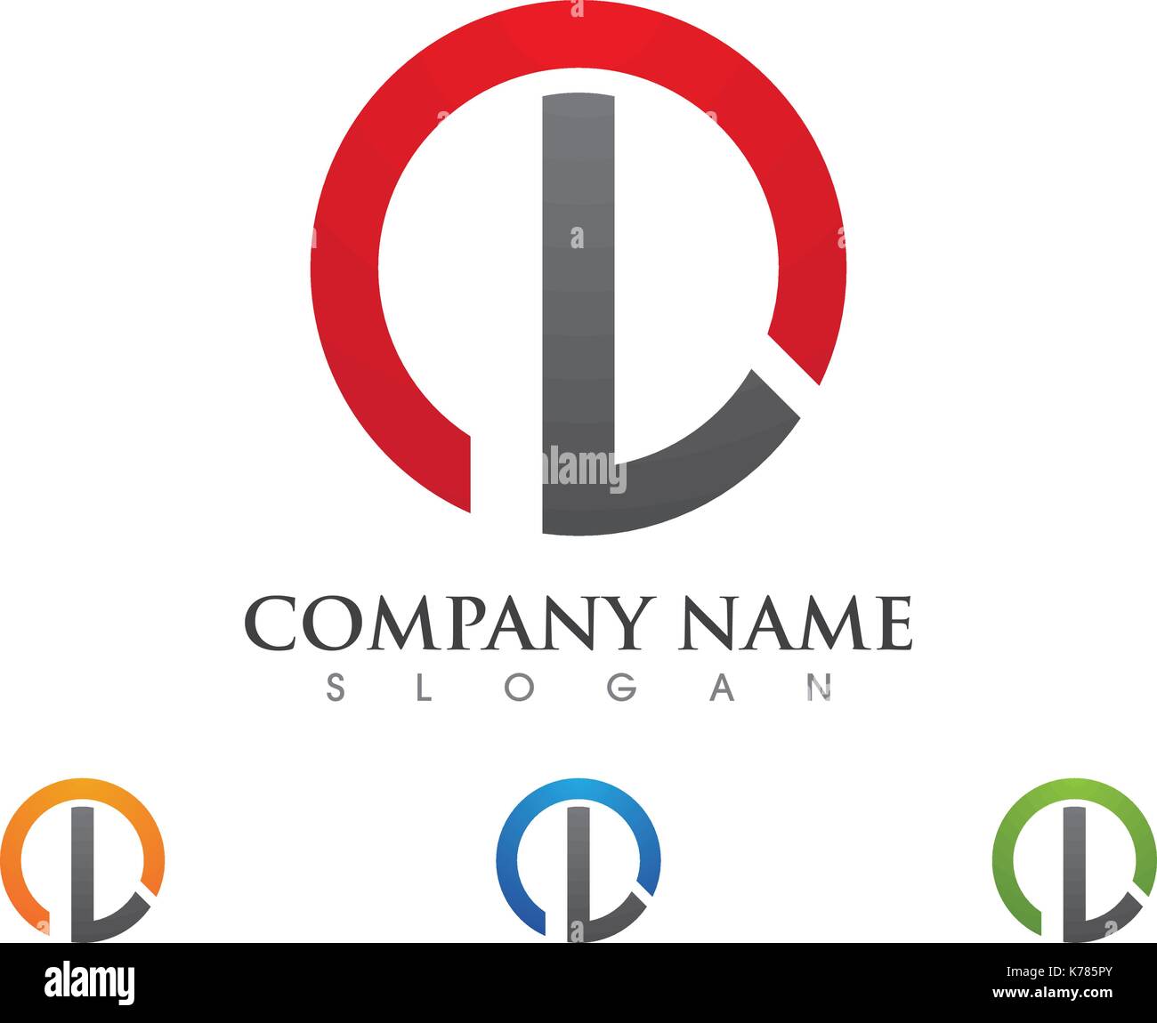 L Letter Recycle logo template vector illustration Stock Vector Image ...