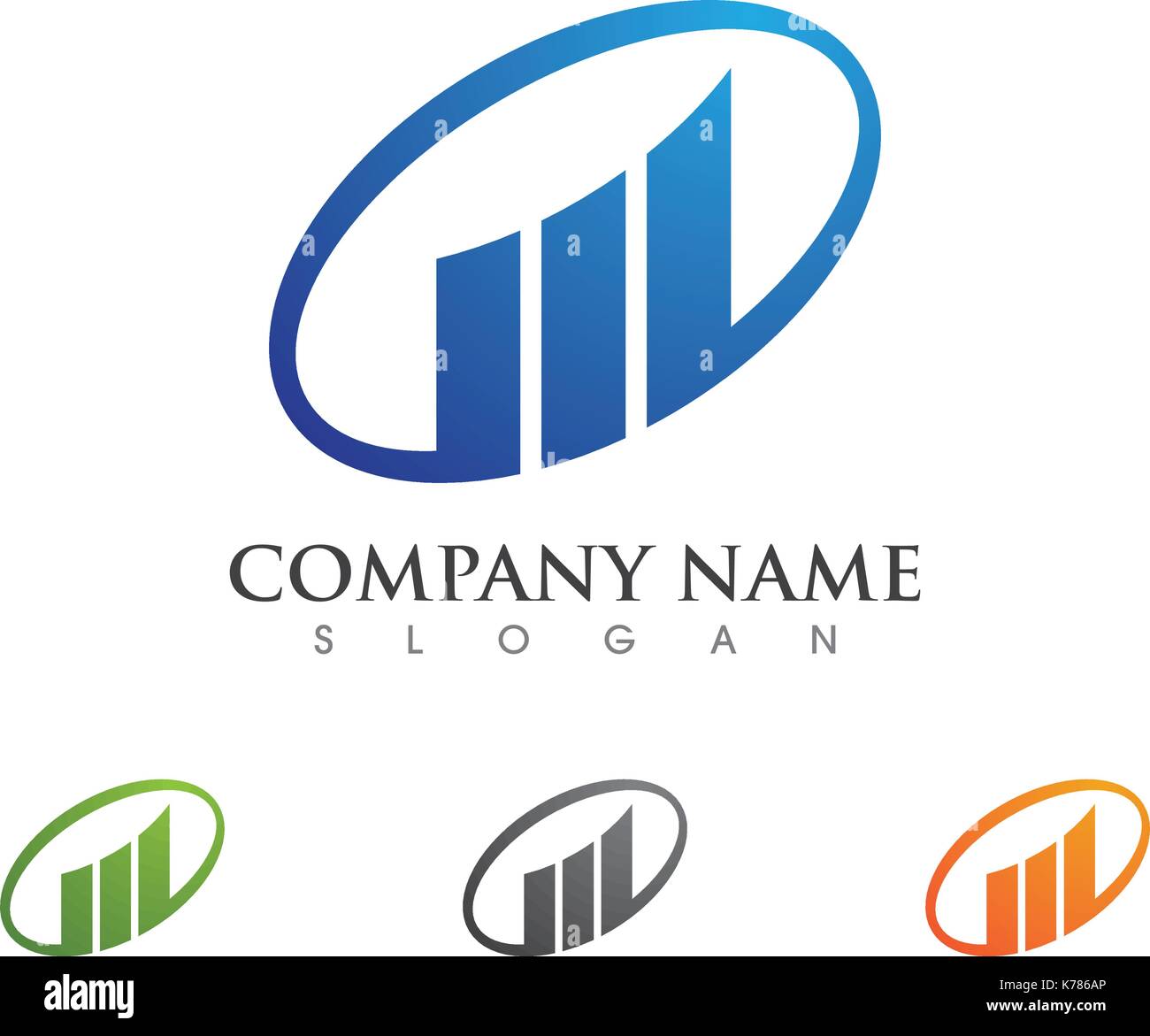 Business Finance professional logo template vector icon Stock Vector ...