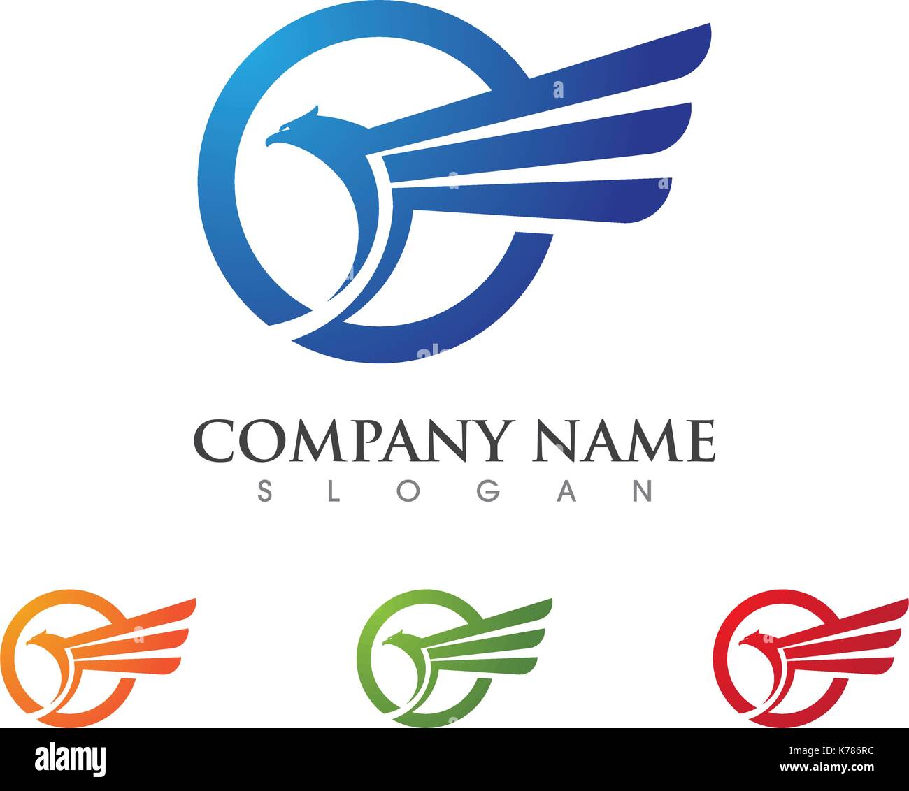 falcon eagle icon Template design illustration Stock Vector Image & Art ...
