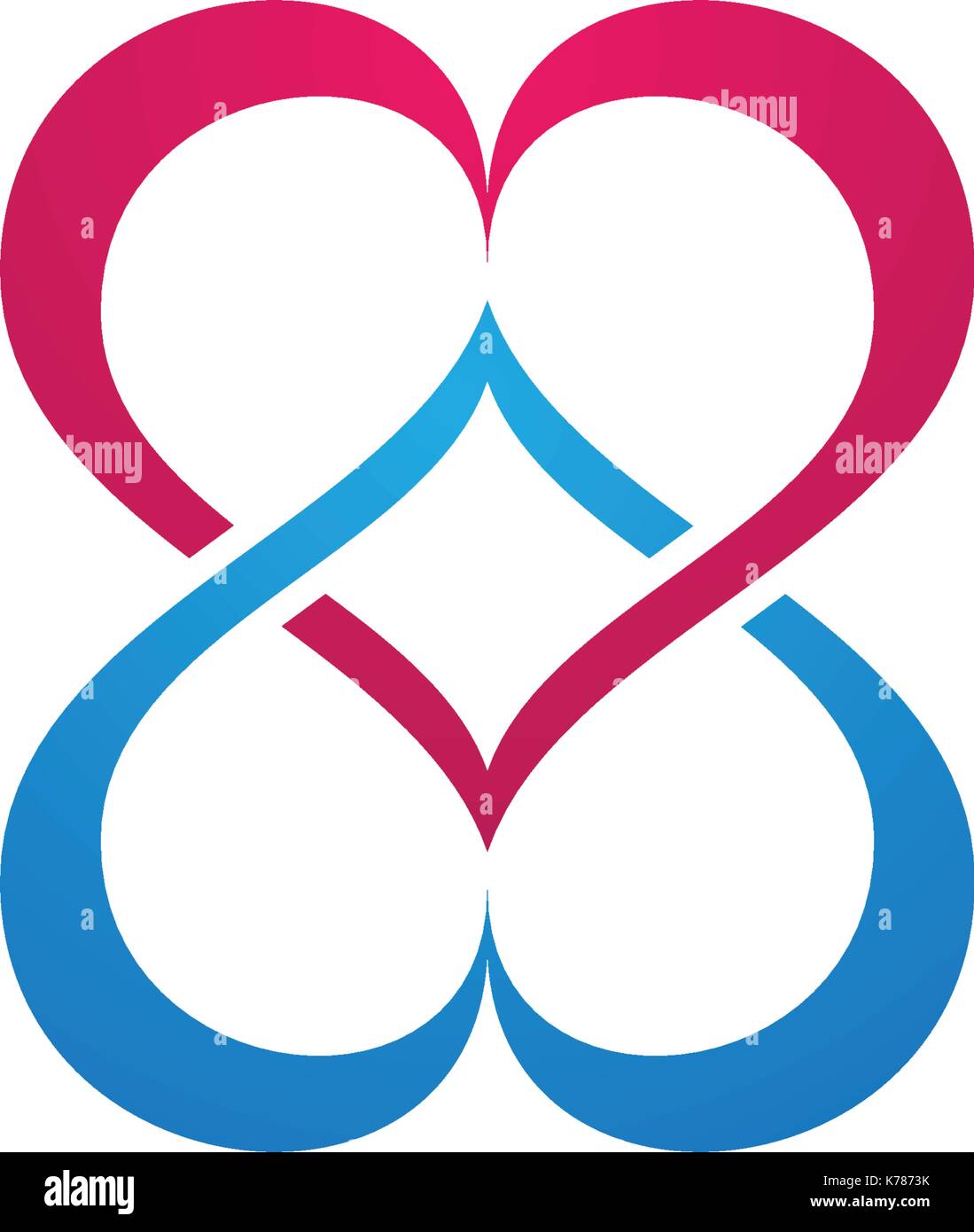 Love Logo Vector icon illustration design Stock Vector Image & Art - Alamy