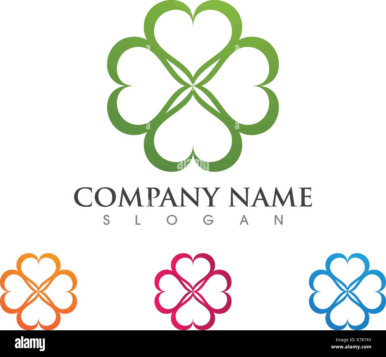 Love Logo Vector icon illustration design Stock Vector Image & Art - Alamy