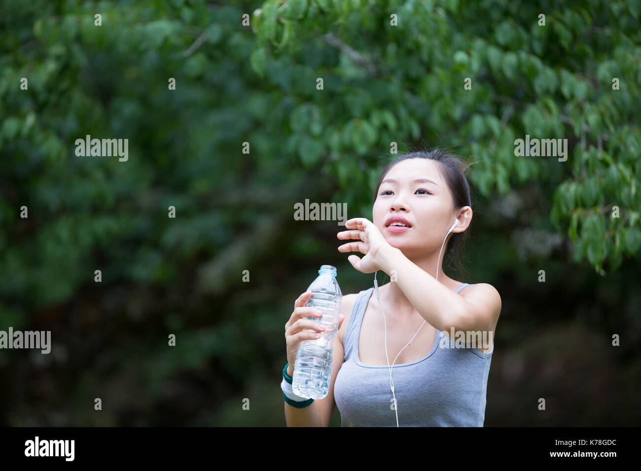Women tired of exercise Stock Photo - Alamy
