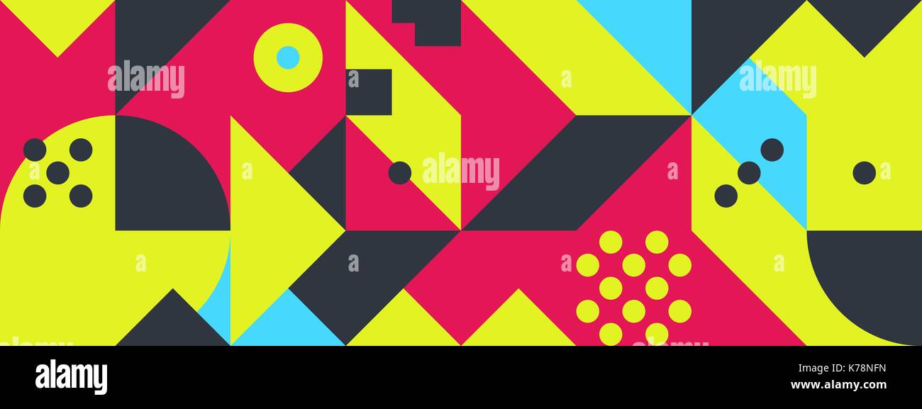 Simple Banner square modules Stock Vector Image & Art - Alamy