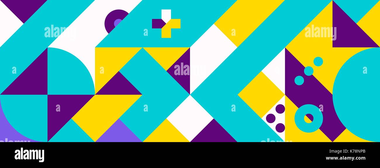 Simple Banner square modules Stock Vector Image & Art - Alamy