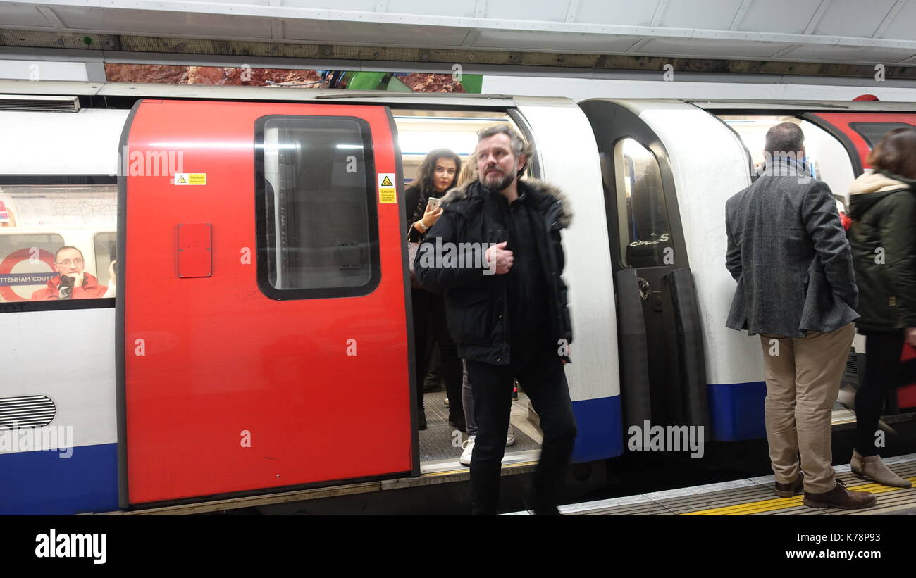 Passengers disembarking train hi-res stock photography and images - Alamy