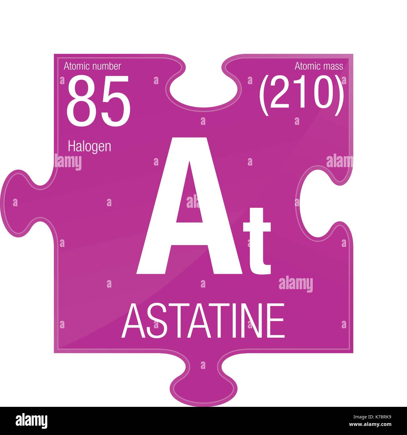 Atomic number 85 Stock Vector Images - Alamy