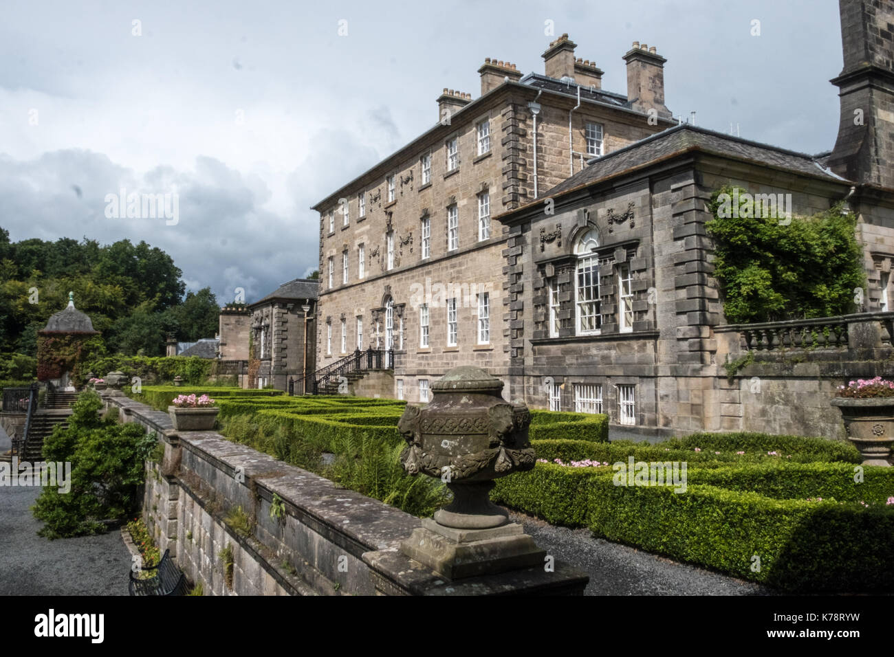 Scottish stately home Pollok House Glasgow Scotland Stock Photo - Alamy