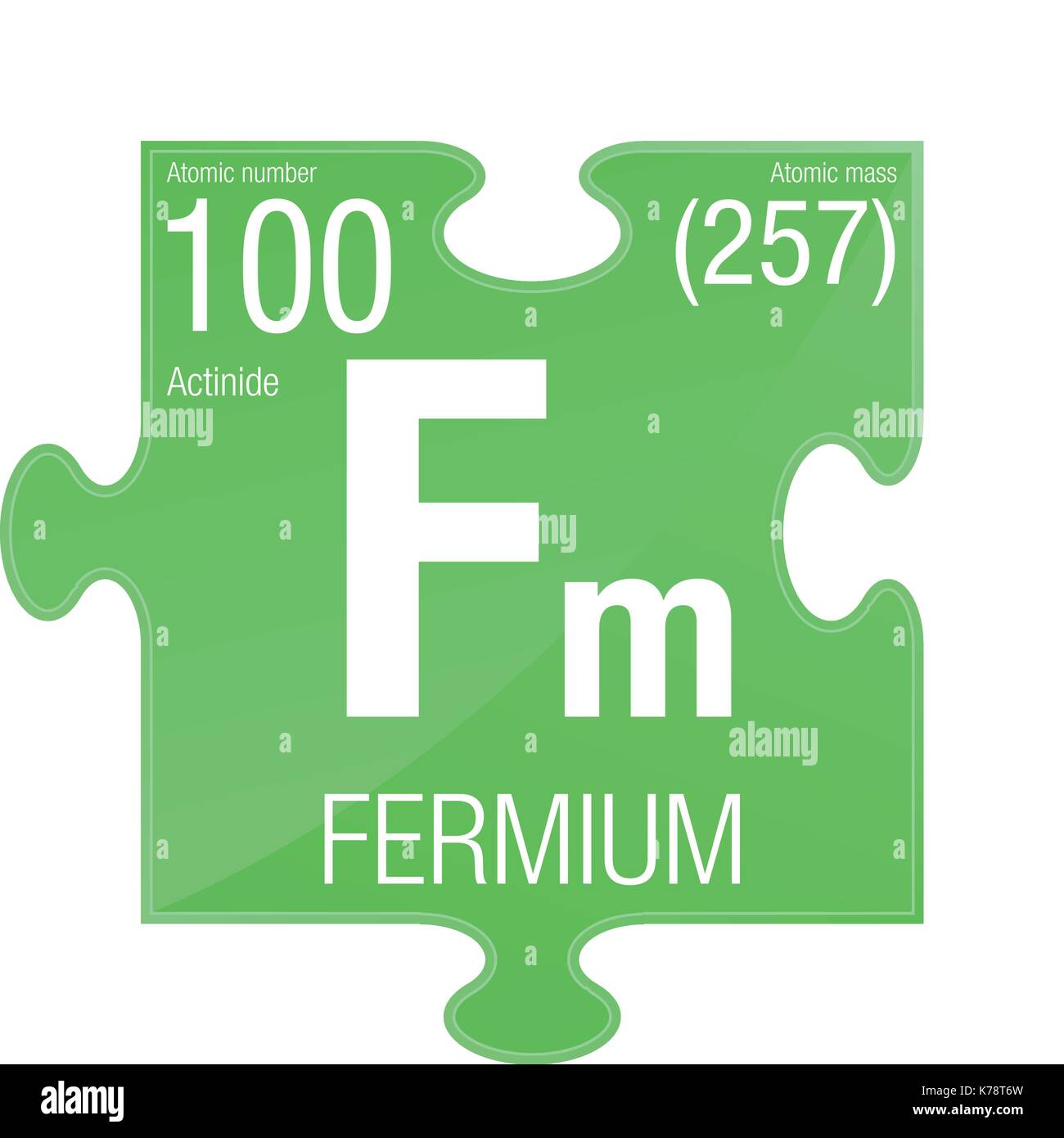 Fermium Fm Element 100 Of Periodic Table Elements