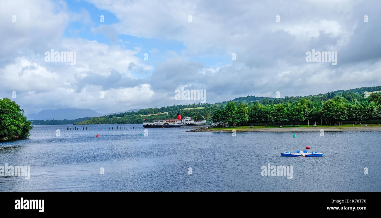 Loch Lomond Balloch Scotland Stock Photo - Alamy