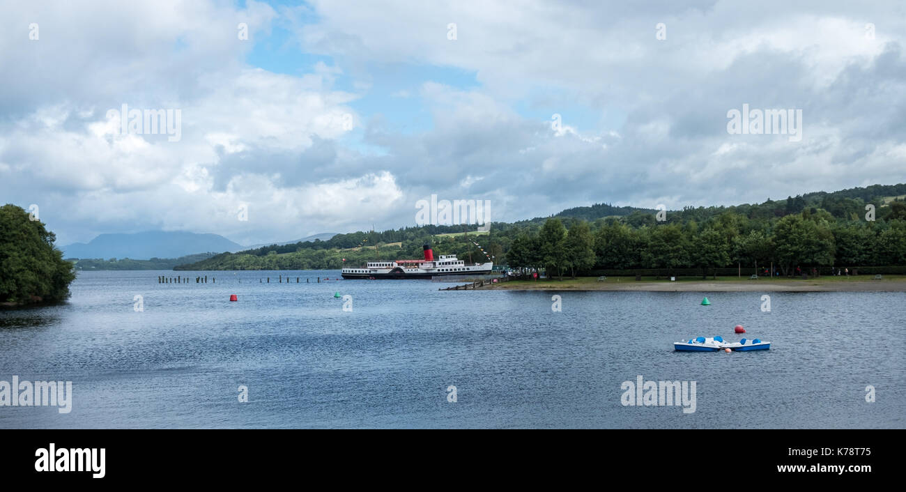 Loch Lomond Balloch Scotland Stock Photo - Alamy