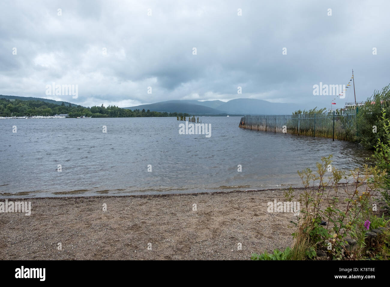 Loch Lomond Balloch Scotland Stock Photo - Alamy