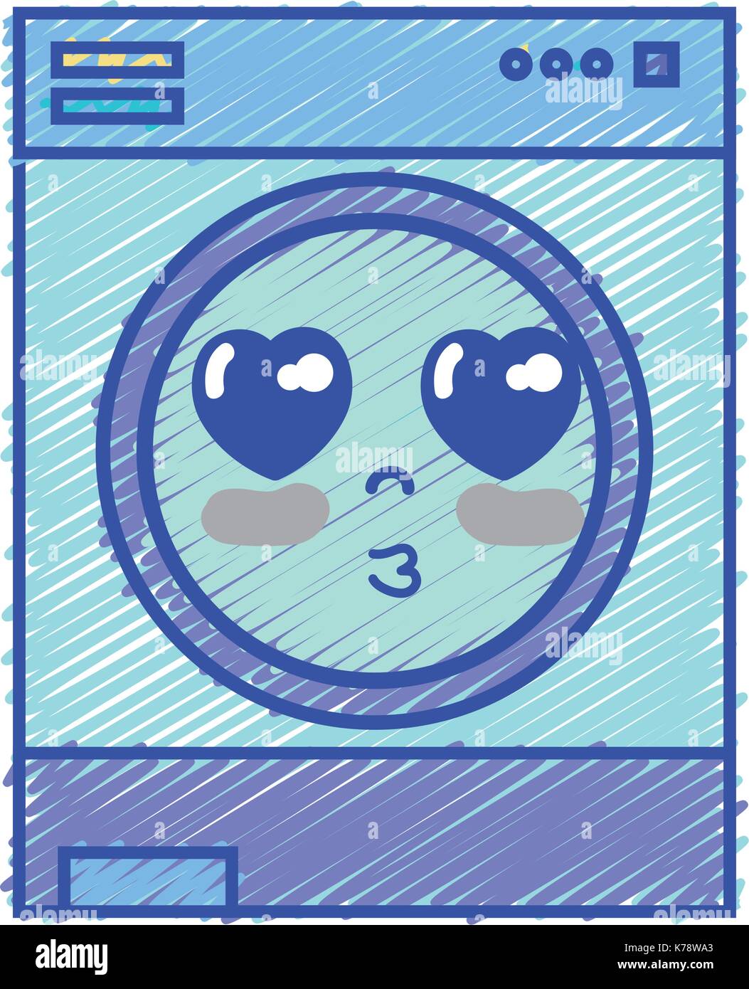 Love in laundry Stock Vector Images - Alamy