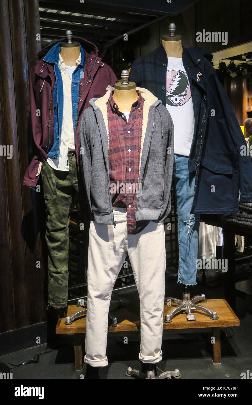 Abercrombie & Fitch Flagship Store Interior, Fifth Avenue, NYC Stock ...