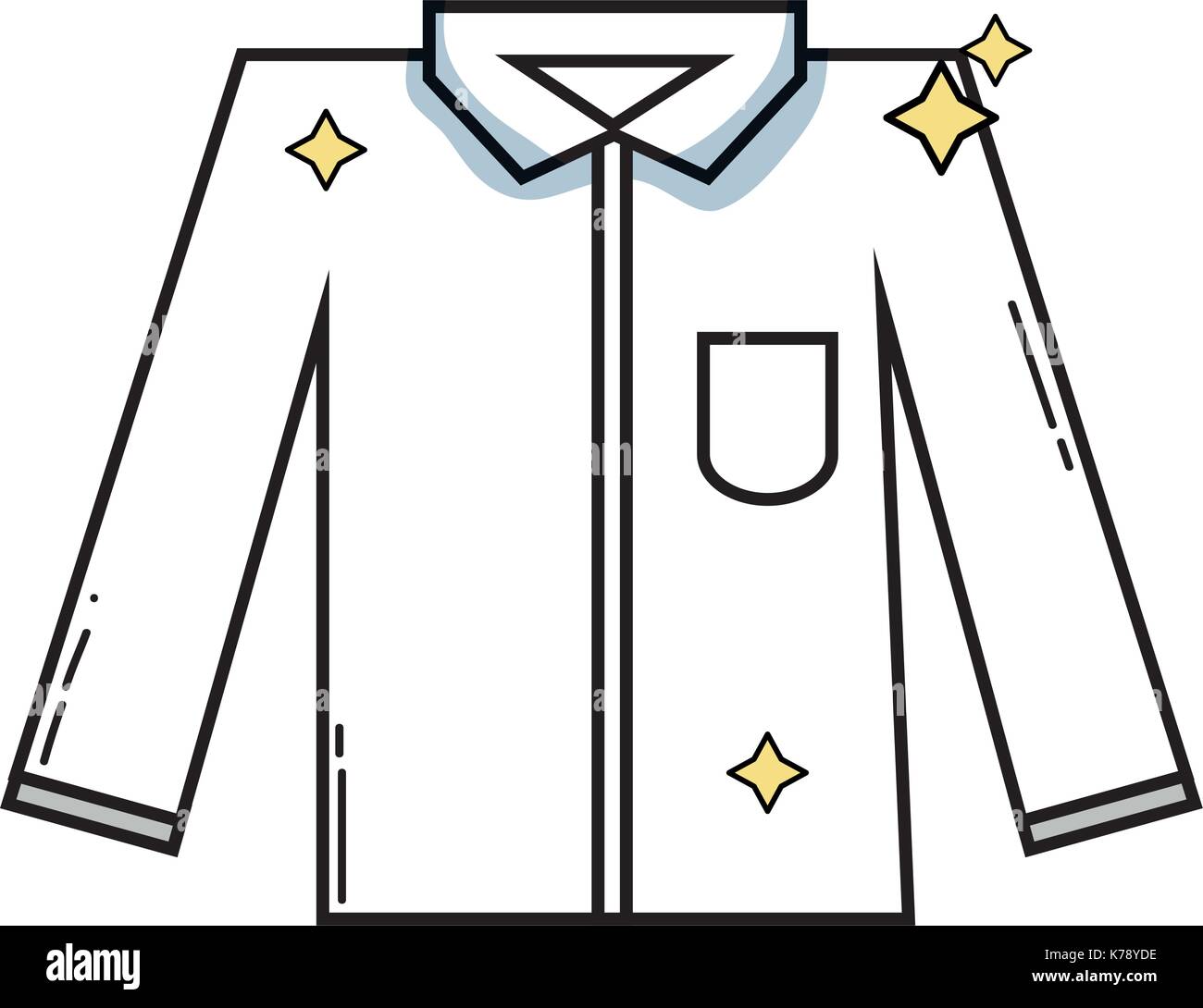 clean shirt style design icon Stock Vector Image & Art - Alamy