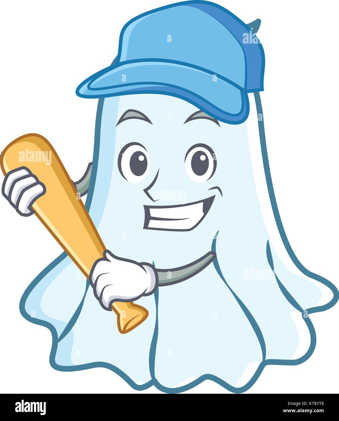 Cartoon illustration boy playing baseball hi-res stock photography and ...