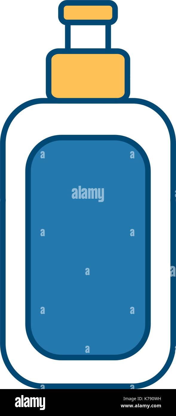 Yellow jar cosmetic cream Stock Vector Images - Alamy