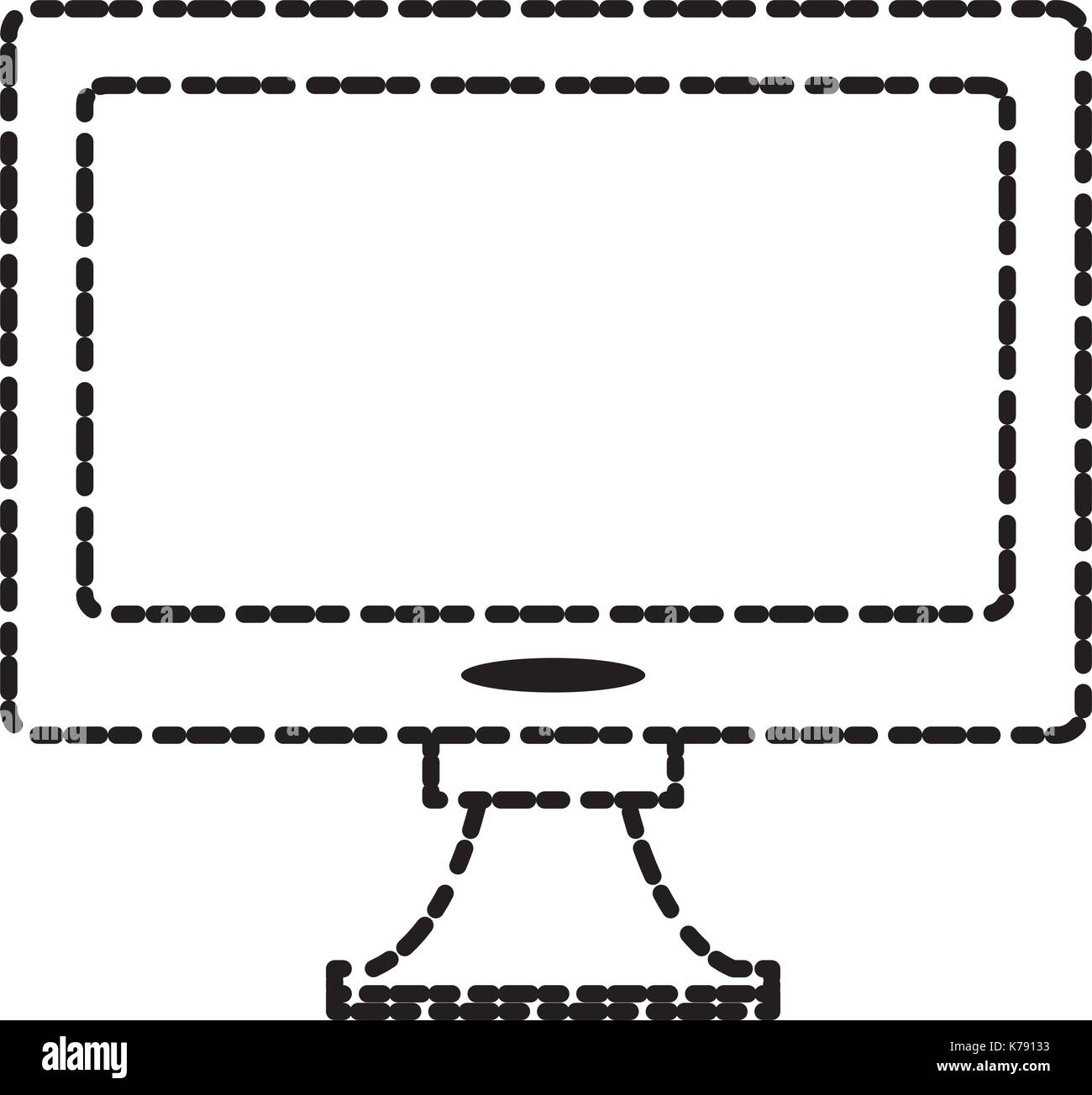 pc monitor hardware Stock Vector Image & Art - Alamy