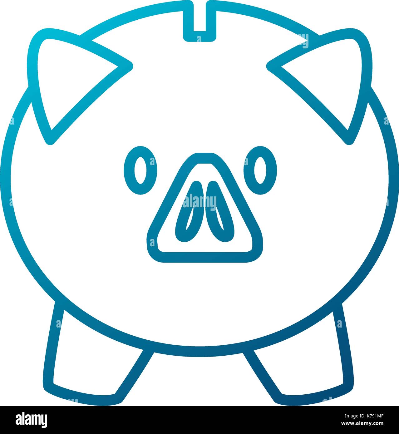 Piggy money savings Stock Vector Image & Art - Alamy
