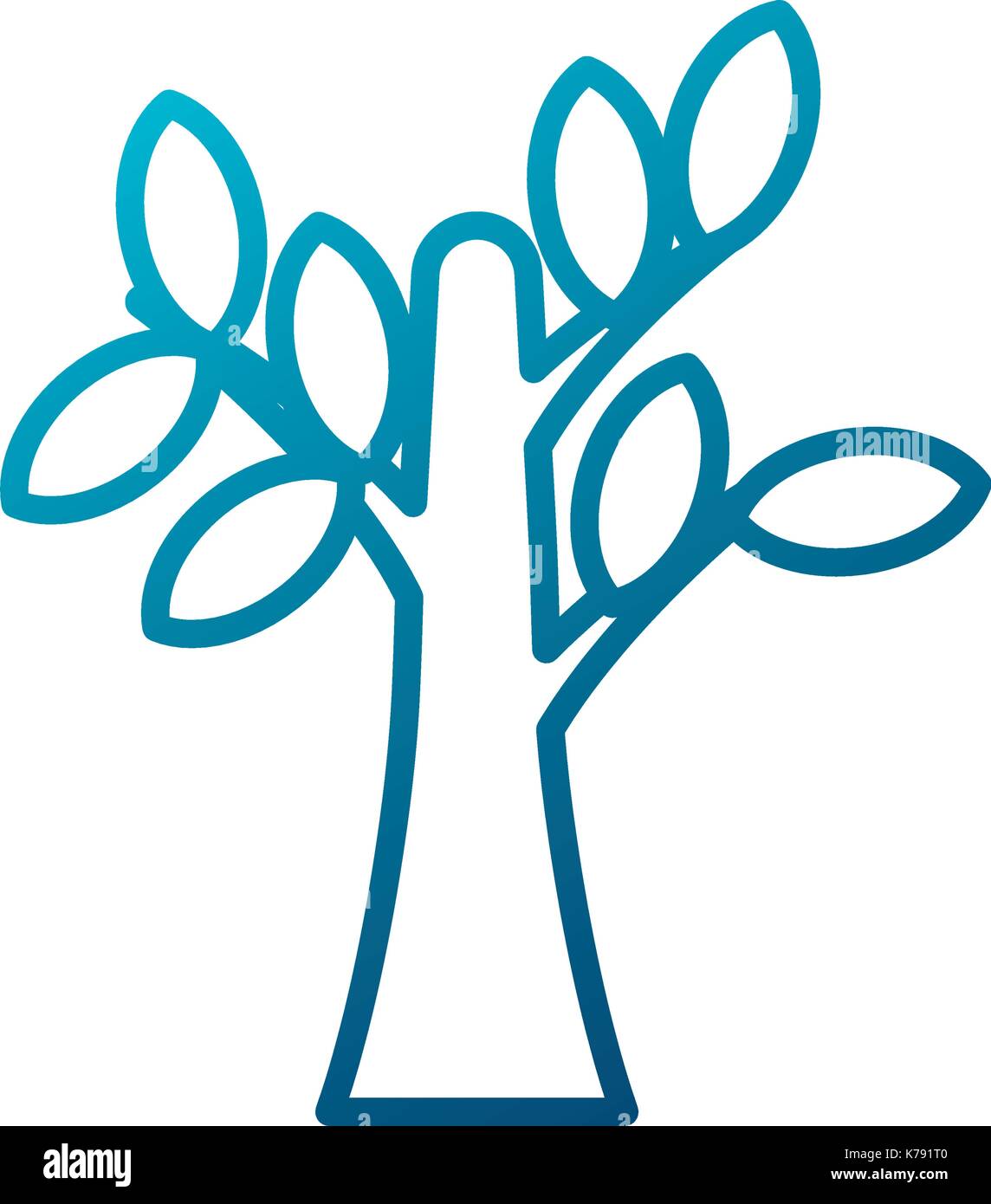 Tree eco symbol Stock Vector Image & Art - Alamy