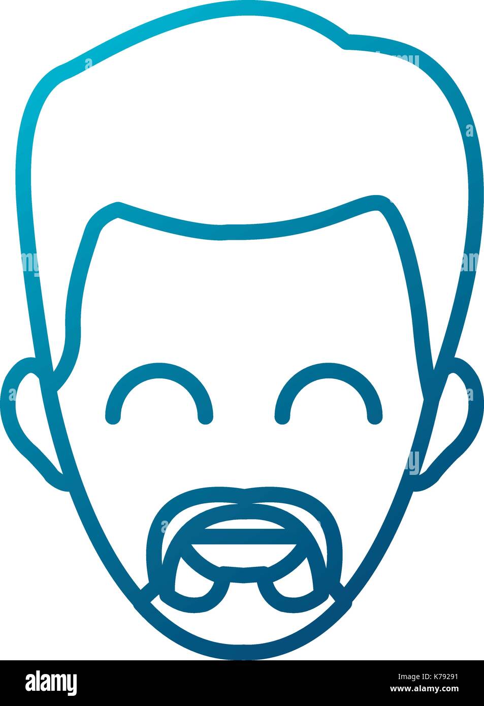 Man smiling cartoon Stock Vector Image & Art - Alamy