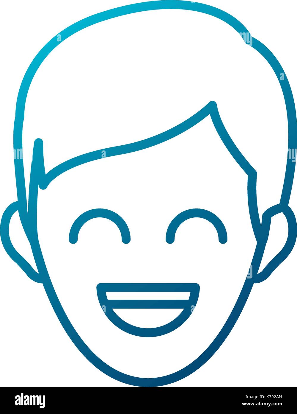 Man smiling cartoon Stock Vector Image & Art - Alamy