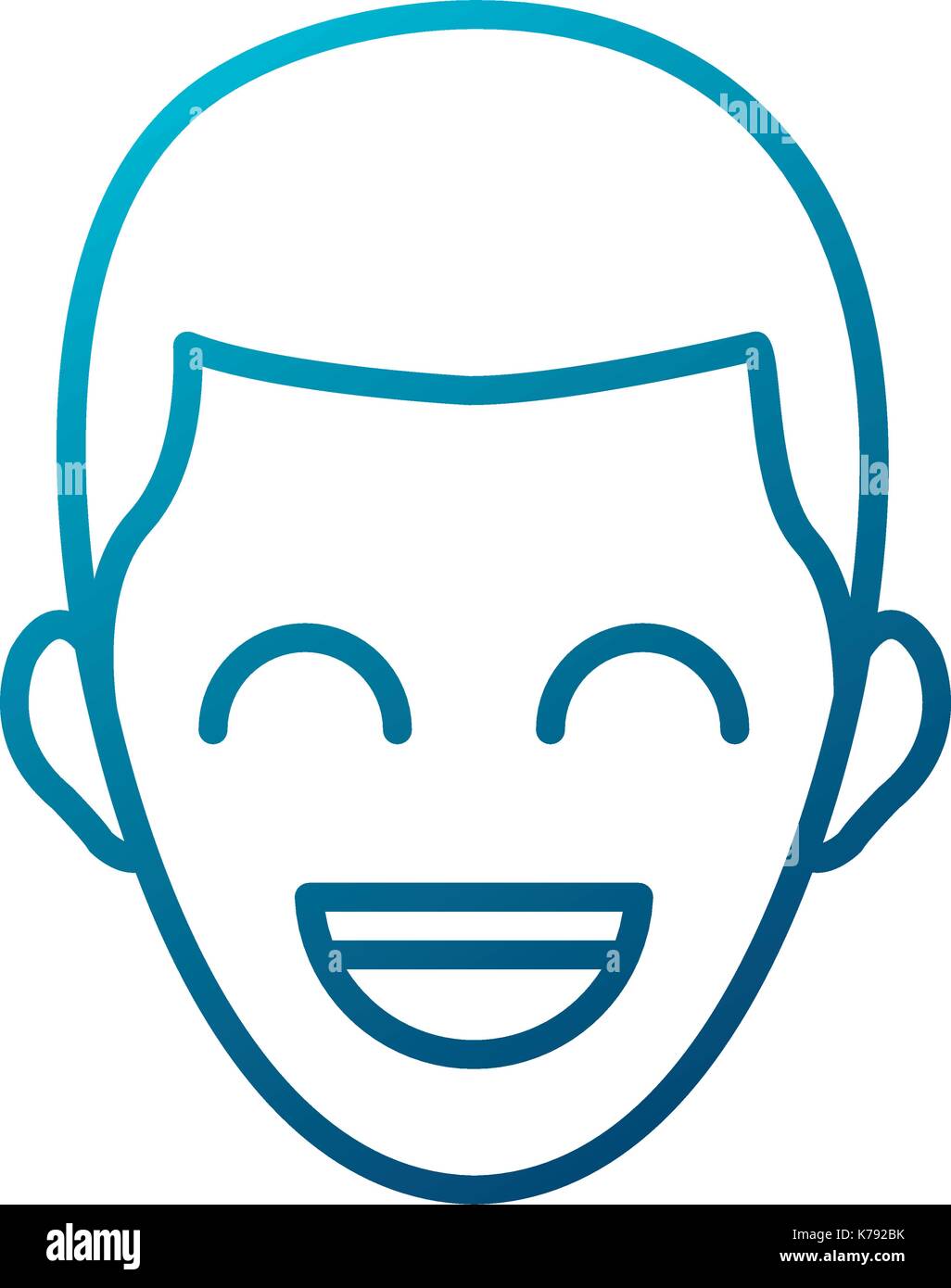 Man smiling cartoon Stock Vector Image & Art - Alamy