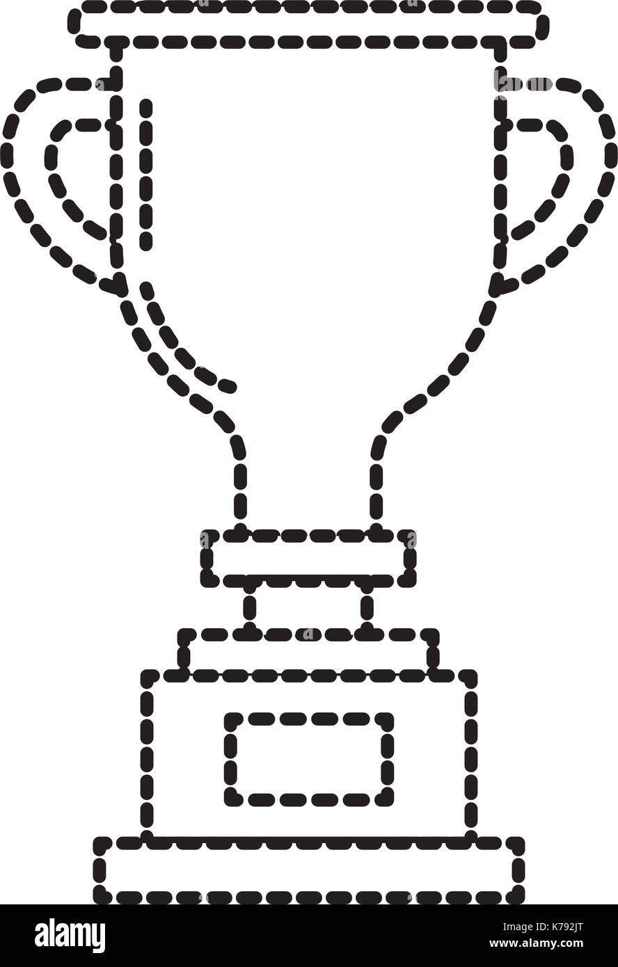 dotted shape prize symbol to winner champion Stock Vector Image & Art ...