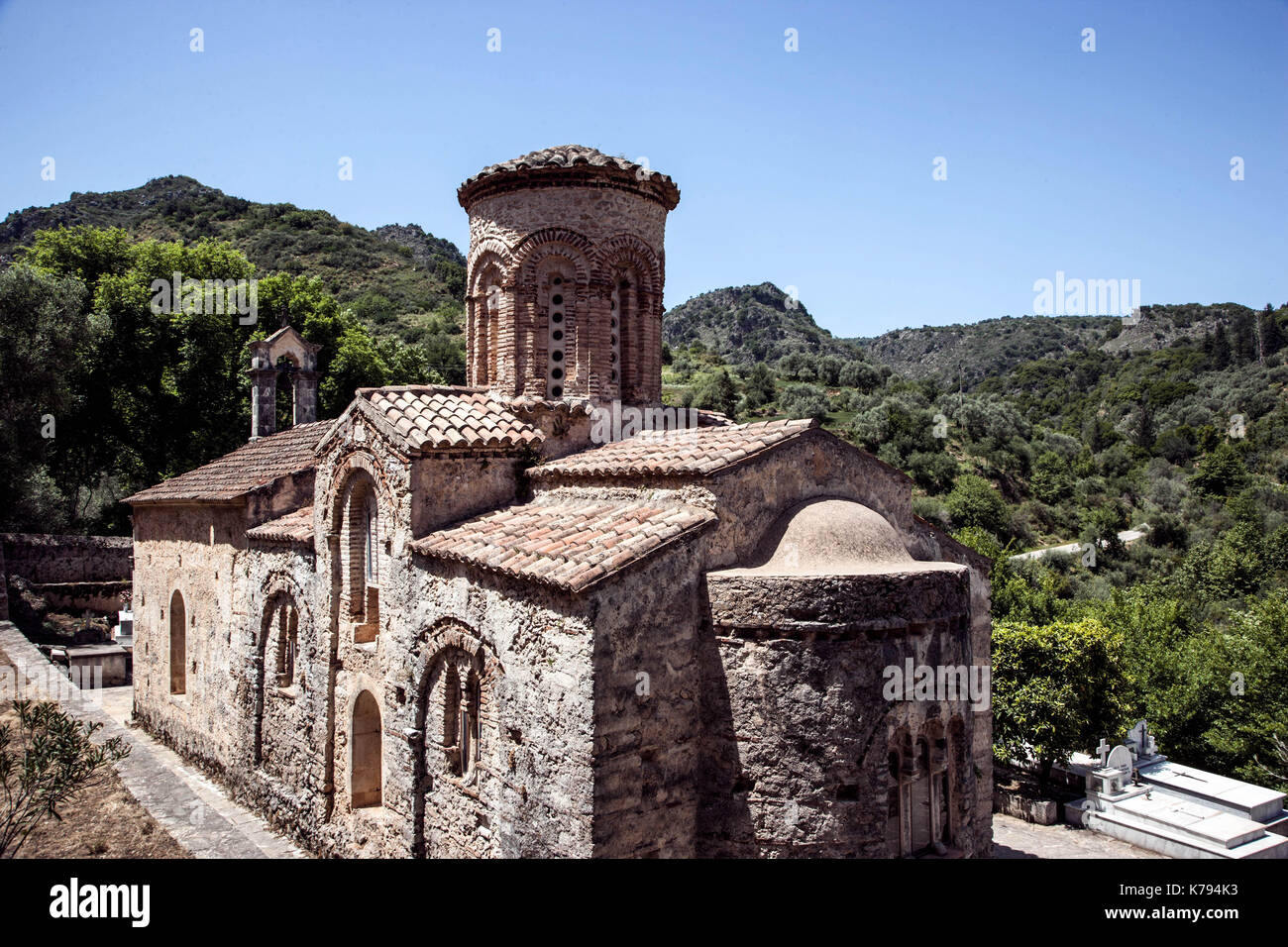 Ayios Nikolaos Byzantine church, near Samonas, White Mountains (Lefka ...