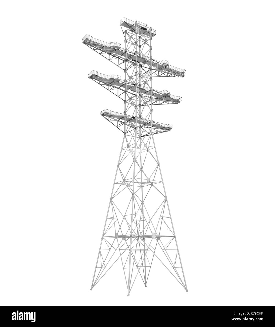 Power Transmission Tower Stock Photo - Alamy