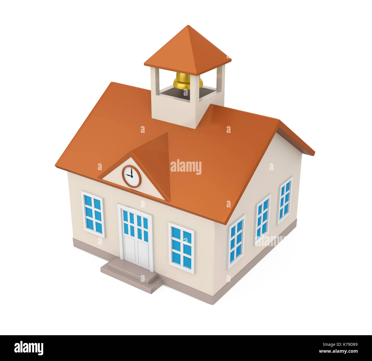 School building Cut Out Stock Images & Pictures - Alamy