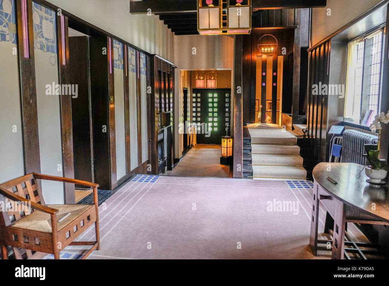 Mackintosh building interior hi-res stock photography and images - Alamy