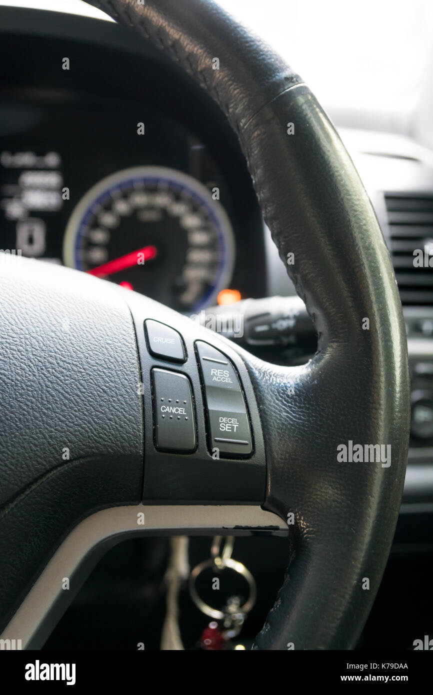 Close up steering wheel hi-res stock photography and images - Alamy