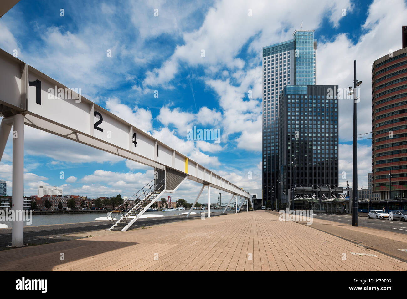 Modern Cityscape of Rotterdam Stock Photo - Alamy