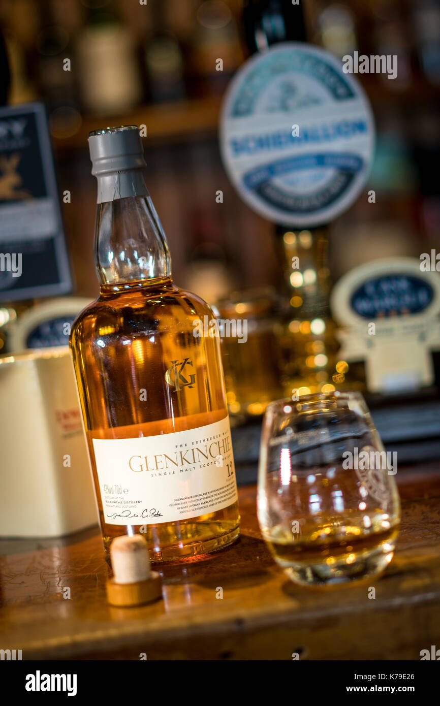 Malt whisky selection Stock Photo - Alamy