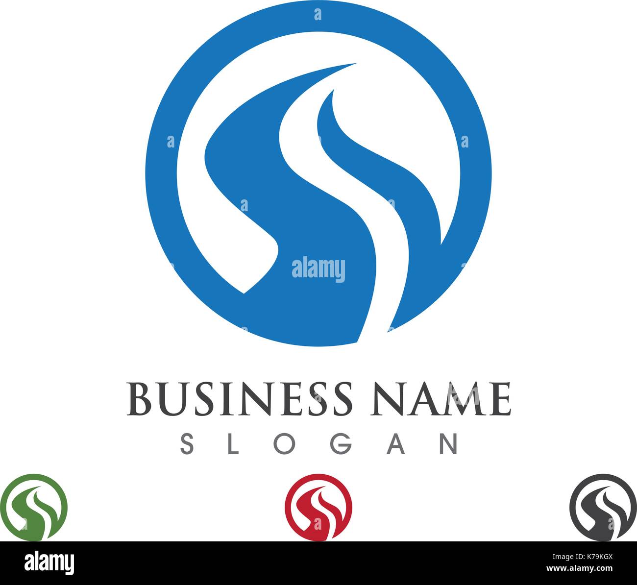 River Logo Template ilustration icon Stock Vector Image & Art - Alamy