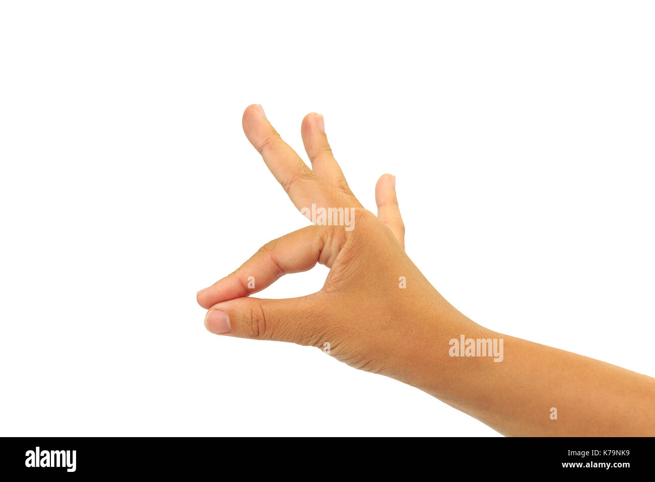 hands to grab objects, isolated on white Stock Photo - Alamy