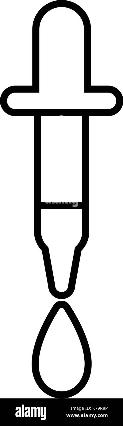 Dropper icon , outline style Stock Vector Image & Art - Alamy