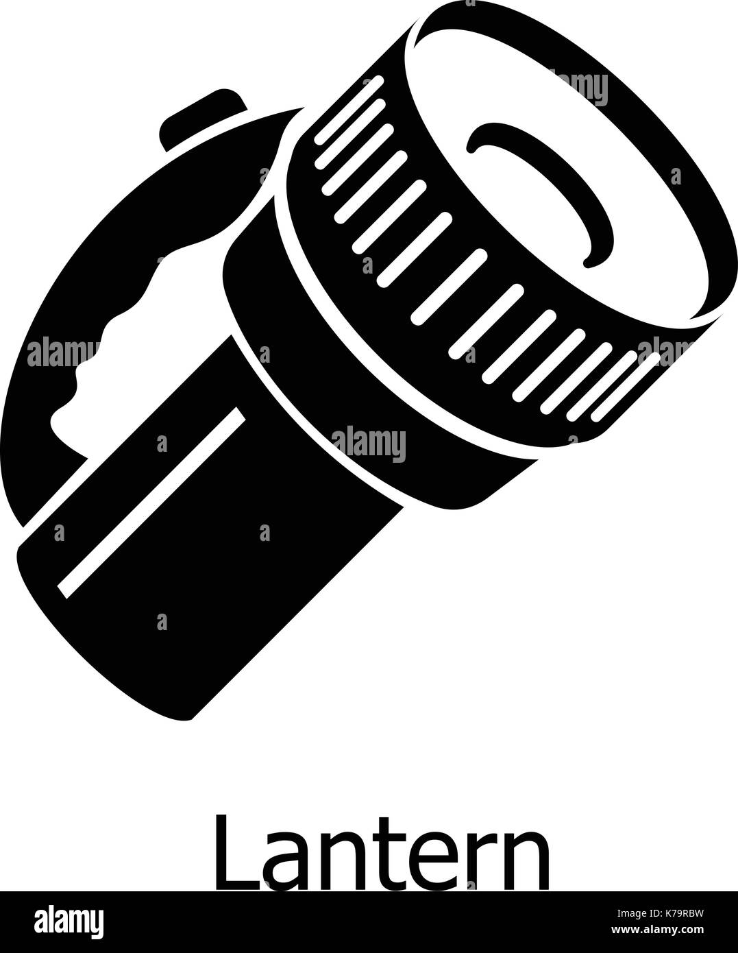 Lantern icon, simple black style Stock Vector Image & Art - Alamy
