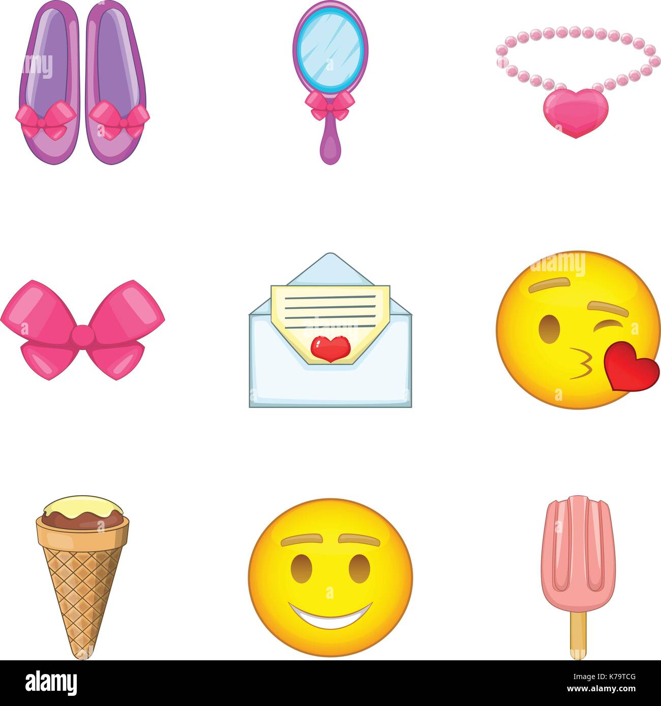 Wedding icons set, cartoon style Stock Vector Image & Art - Alamy