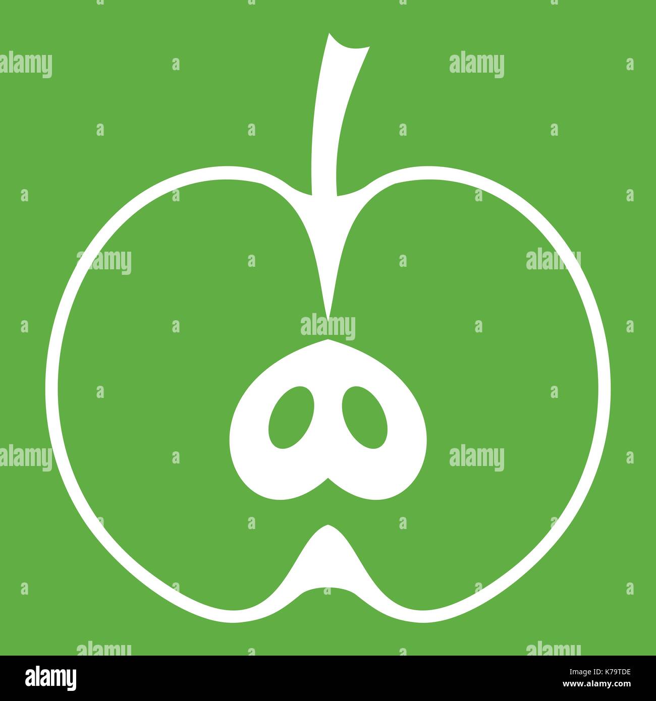 One whole half bright Stock Vector Images - Alamy