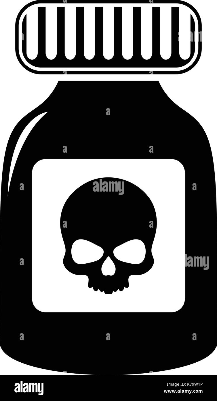 Deadly liquid icon , simple style Stock Vector Image & Art - Alamy