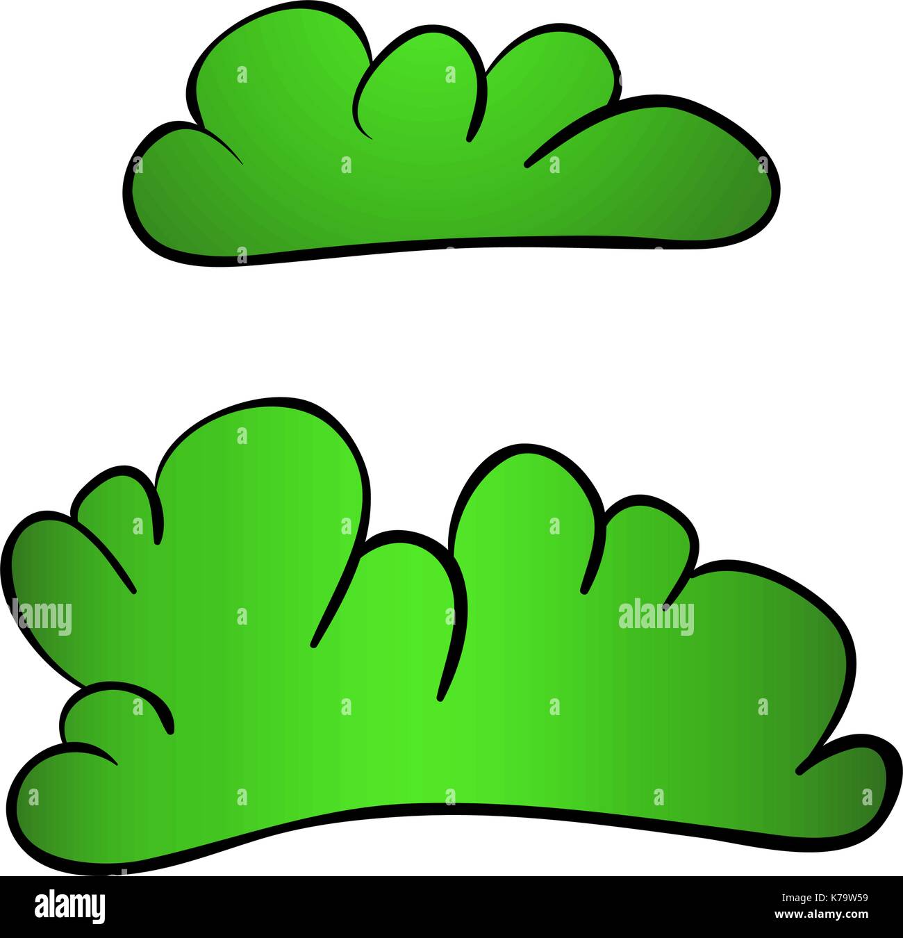 bush cartoon vector symbol icon design. Beautiful illustration isolated ...